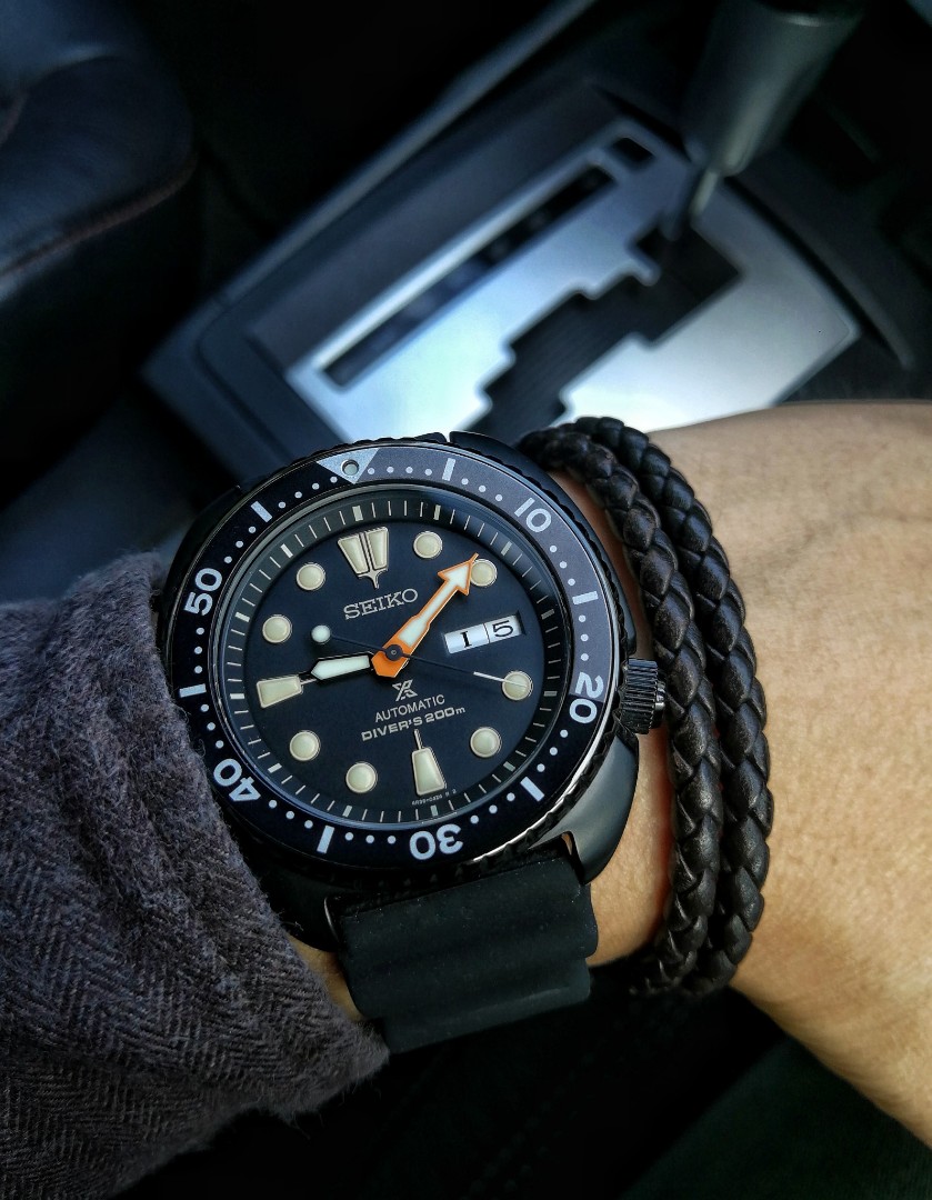 Seiko Black Turtle, Men's Fashion, Watches & Accessories, Watches on ...