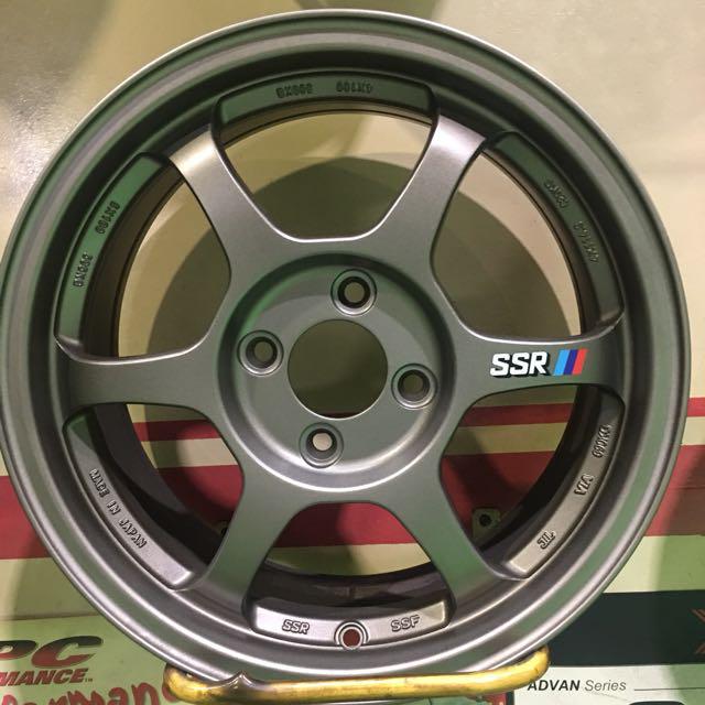 SSR Type-C 15" Super Light Weight Rims, Car Accessories on Carousell