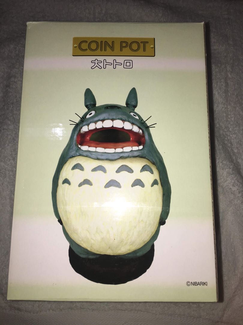Studio Ghibli Totoro Coin Bank, Hobbies & Toys, Toys & Games on Carousell