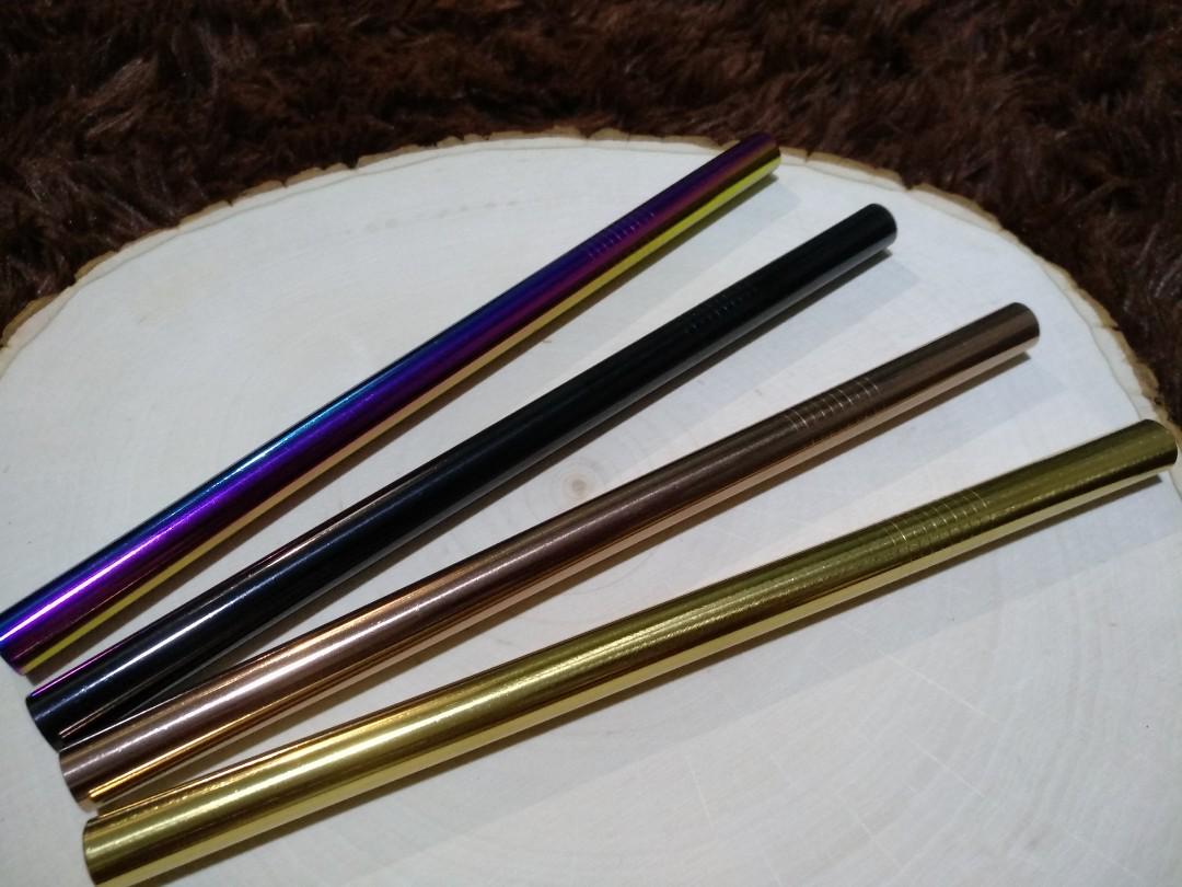 SUPPLYING BUBBLE TEA METAL STRAWS!, Furniture & Home Living ...