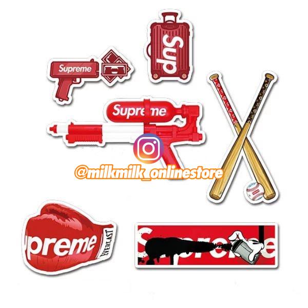 Supreme Custome Made Stickers, Men's Fashion, Watches & Accessories ...