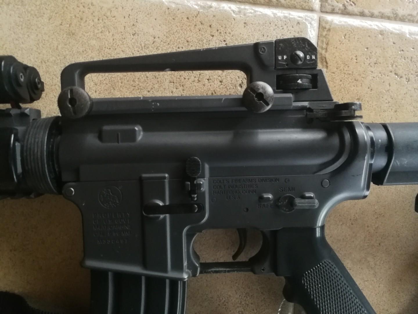 Tokyo Marui M4 RIS airsoft *CEBU ONLY*, Sports Equipment, Sports ...