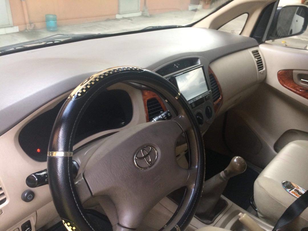 Toyota Innova G 2006model manual, Cars for Sale on Carousell