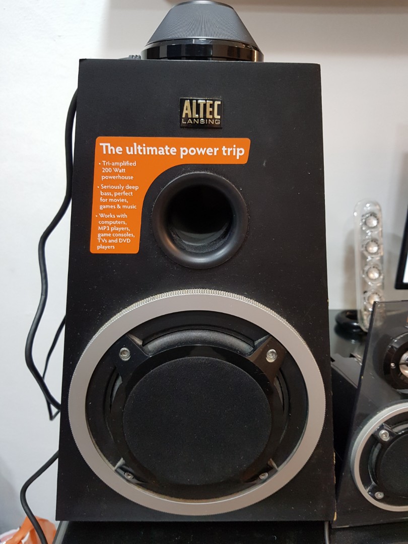 Altec Lansing computer speakers, Audio, Soundbars, Speakers ...
