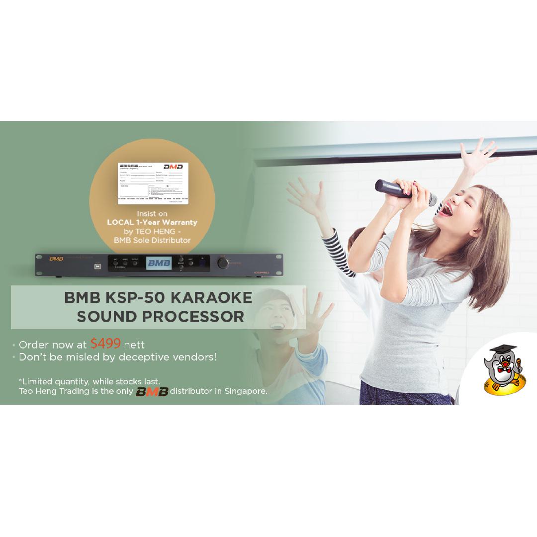BMB KSP-50 KARAOKE SOUND PROCESSOR, Audio, Other Audio Equipment on Carousell