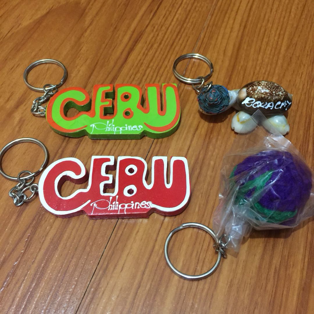 BUNDLE KEYCHAINS 4pcs Cebu, Boracay, Baguio, Everything Else, Others on ...