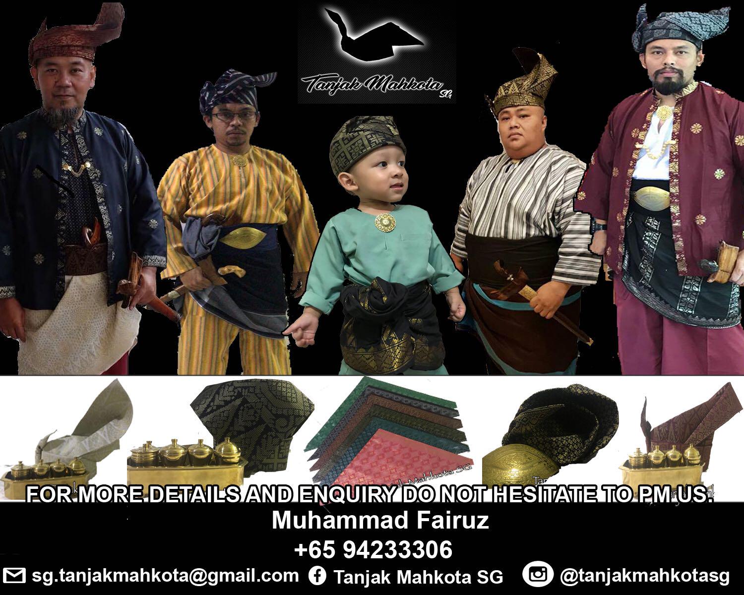 Busana Melayu Tradisional, Men's Fashion, Tops & Sets, Formal Shirts on ...