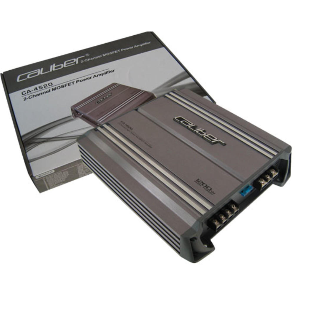 CALIBER CA-4520 2CH MOSFET POWER AMPLIFIER, Auto Accessories on Carousell