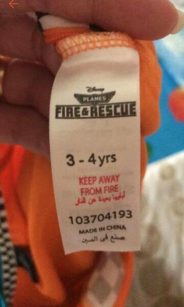 Disney Planes Fire & Rescue Costume, Babies & Kids, Babies & Kids ...