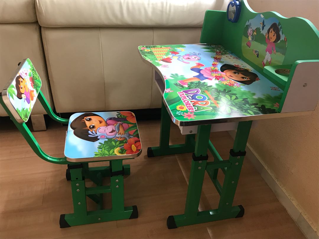 Dora kids study table, Babies & Kids, Baby Nursery & Kids Furniture ...