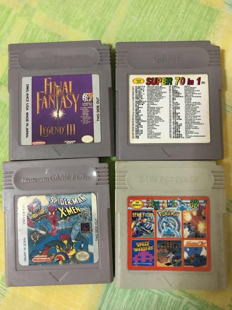 Gameboy colour cartridge, Toys & Games, Video Gaming, Gaming ...