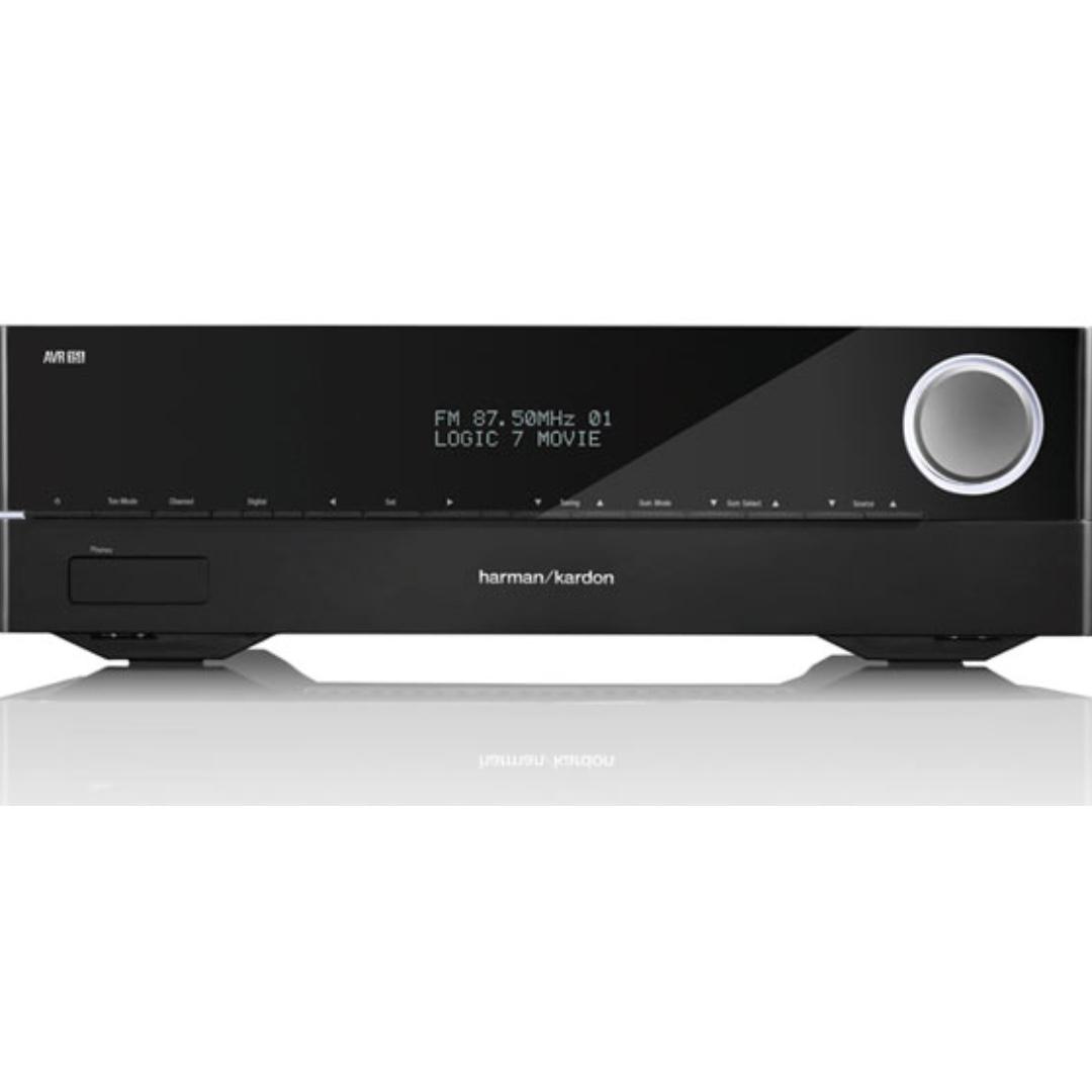 Harman Kardon AVR 151 375-watt, 5.1-channel, networked audio/video ...