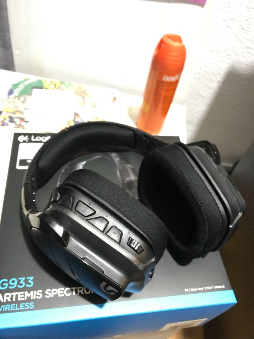 Logitech G933 Wireless Gaming Headset, Audio, Headphones & Headsets on ...