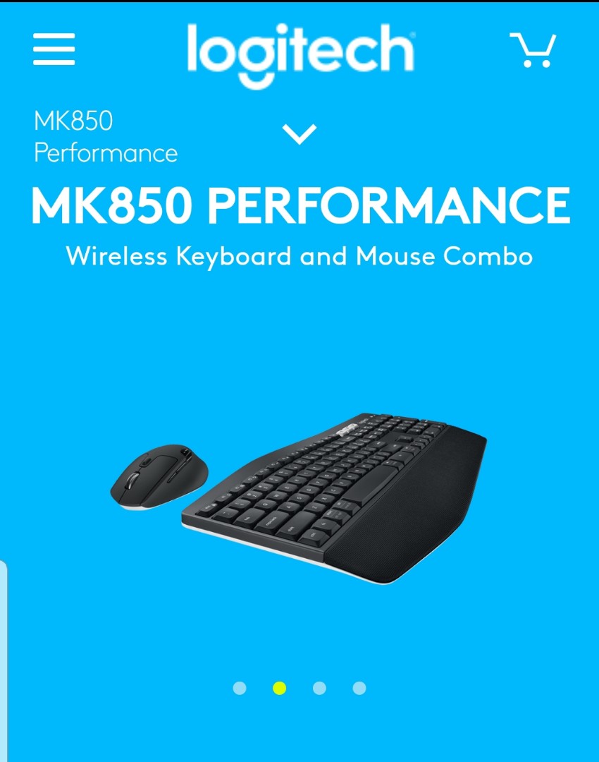 Logitech MK850 Logi Flow Multi Device Keyboard and Mouse bundle, Computers & Tech, Parts ...