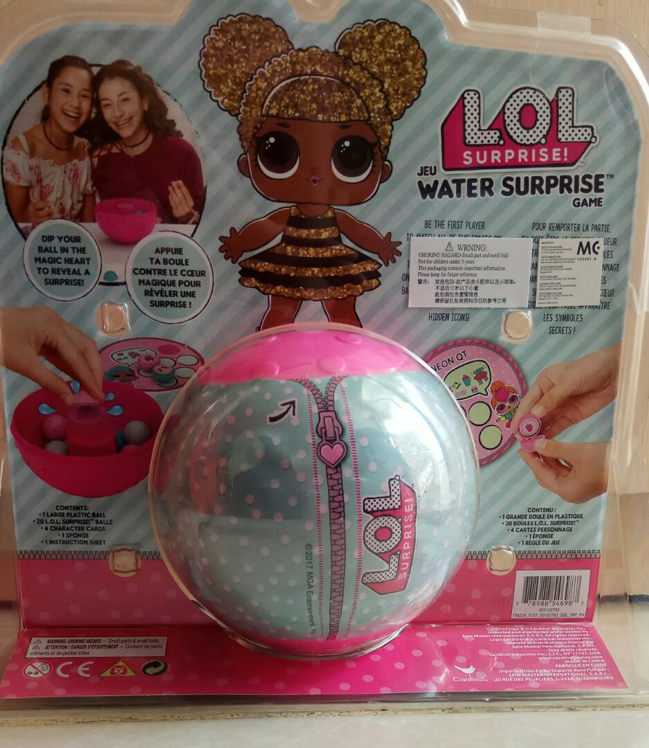 Mainan Anak Kekinian Lol Surprise Water Surprise Game Exclusive, Bayi ...