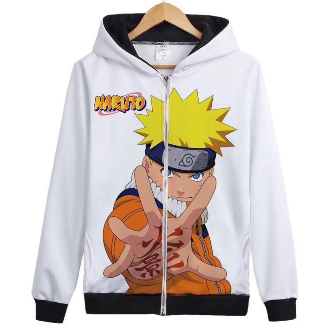 NARUTO HOODIE JACKET, Men's Fashion, Coats, Jackets and Outerwear on ...