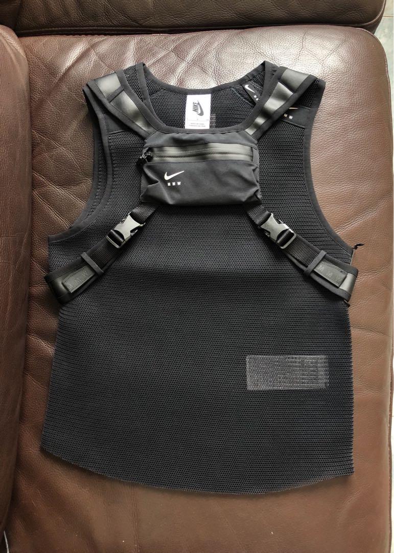 Nike x MMW 2-in-1 system TOP, 名牌, 服裝 - Carousell