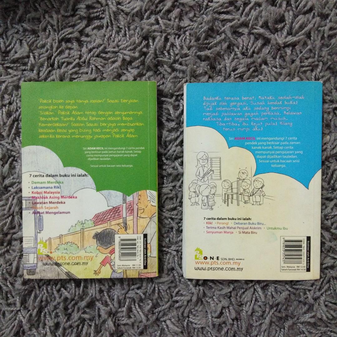 novel bm : adam kecil : merdeka & debaran buku biru, Hobbies & Toys ...