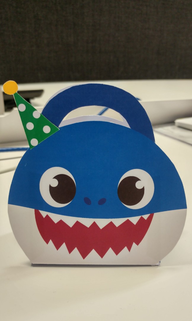 Pinkfong baby shark - DIY box, Everything Else on Carousell