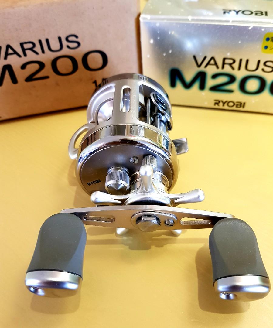 Ryobi VARIUS M200 BC reel, Sports Equipment, Fishing on Carousell