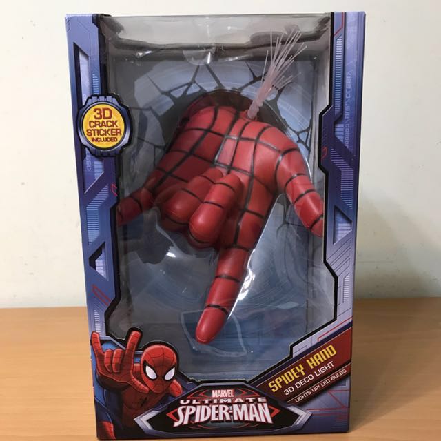 spidey hand (3D Deco Light), 興趣及遊戲, 手作＆自家設計, 其他 - Carousell