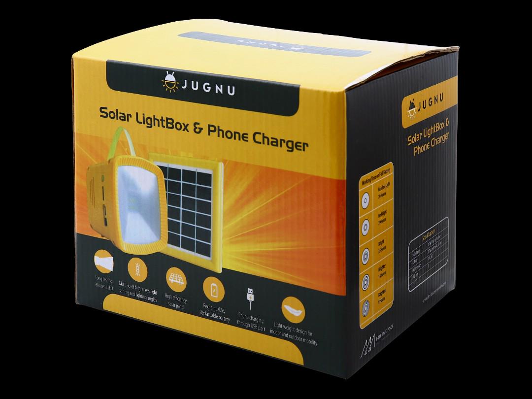 ThirdWavePower Jugnu Solar LightBox and Phone Charger, Car Accessories ...
