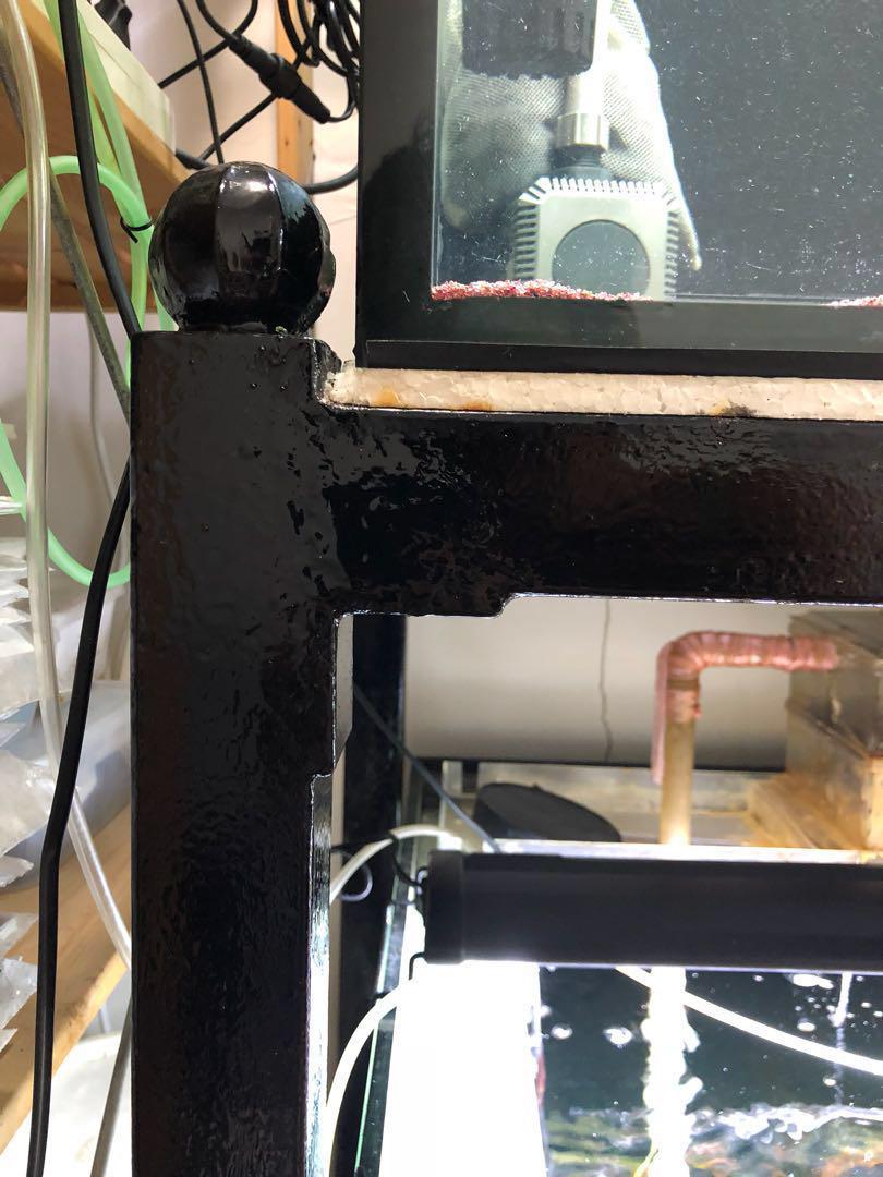 Two tier 4x2x2 fish tanks with steel stand, Pet Supplies, Homes & Other ...