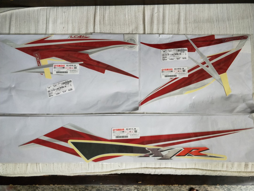 Yamaha X1r Sticker Original Yamaha Sniper Uma Racing Koso Mhr Sgv ...