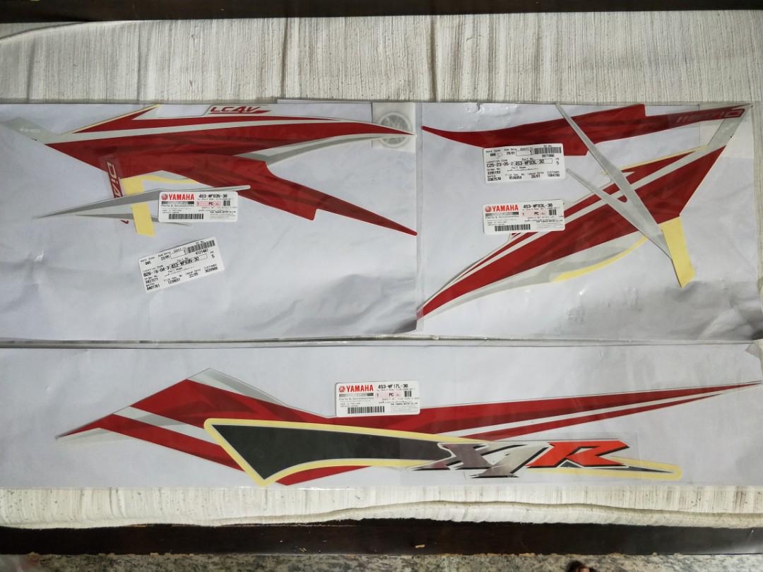 Yamaha X1r Sticker Original Yamaha Sniper Uma Racing Koso Mhr Sgv ...