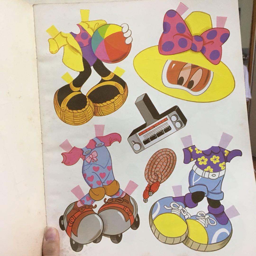 Vintage Minnie Mouse Paper Doll, Babies & Kids, Infant Playtime on ...