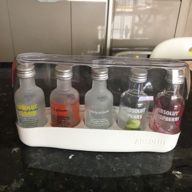 Absolut Vodka Mini Bottles, Everything Else on Carousell