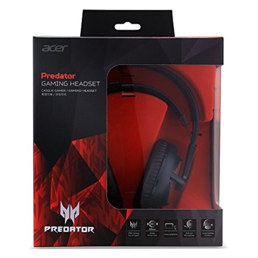 Acer Predator Gaming Headset Professional Gaming Accessories, Audio ...