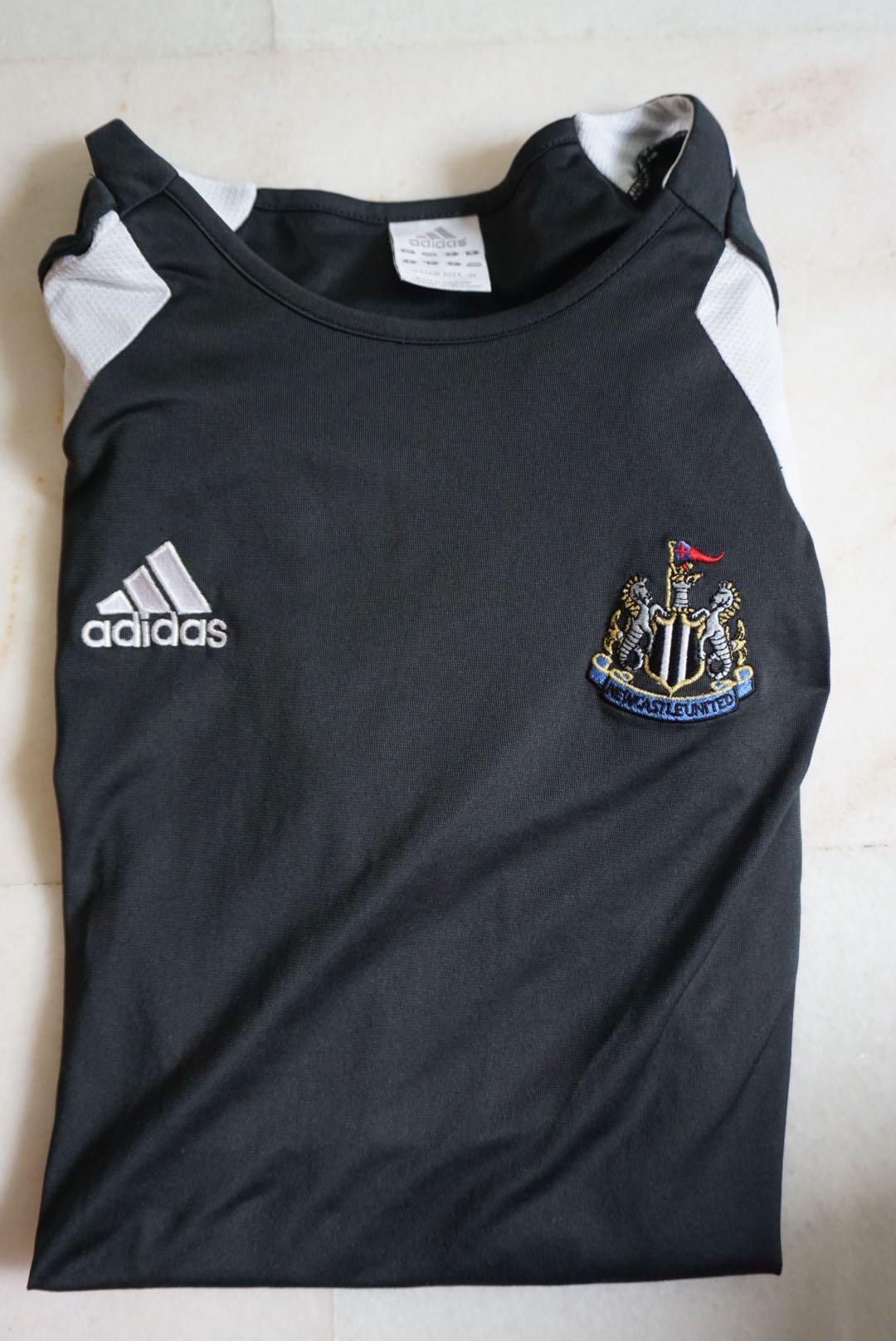 Authentic Adidas Newcastle United tee shirt, Men's Fashion, Activewear ...