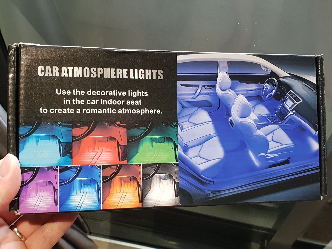 Car Rainbow LegRoom light Leg Room LED light, Car Accessories ...