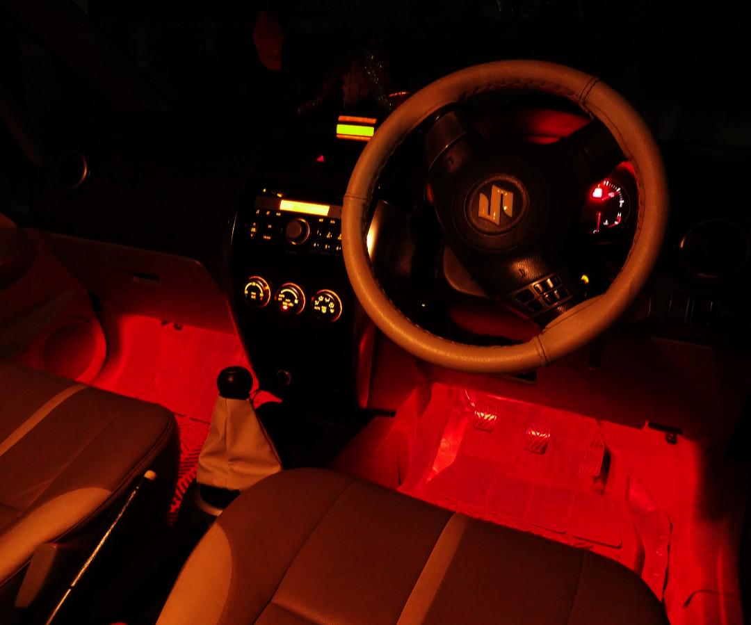 Car Rainbow LegRoom light Leg Room LED light, Car Accessories ...