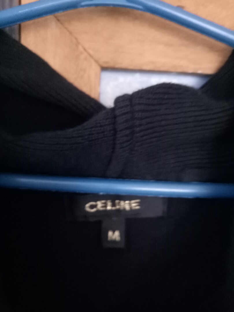 Celine black cow neck dress, Women's Fashion, Dresses & Sets, Dresses on Carousell