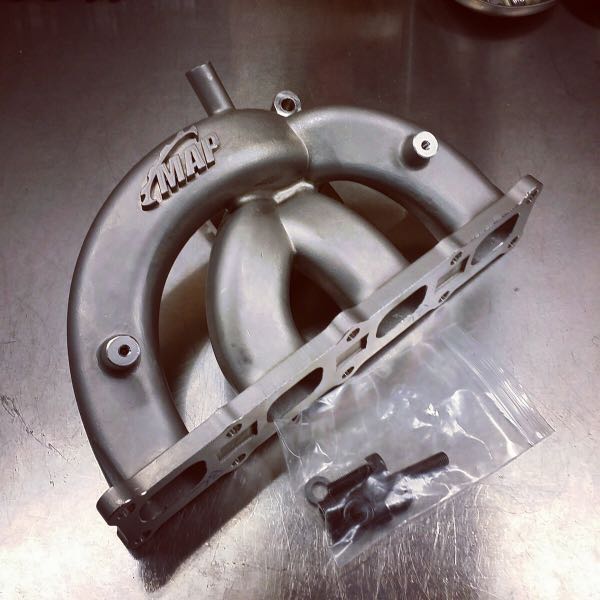 Evo x map cast manifold, Car Accessories, Accessories on Carousell