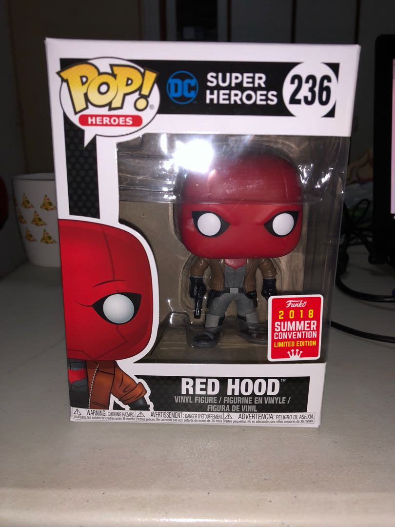 Funko Pop Red Hood (Exclusive), Hobbies & Toys, Toys & Games on Carousell