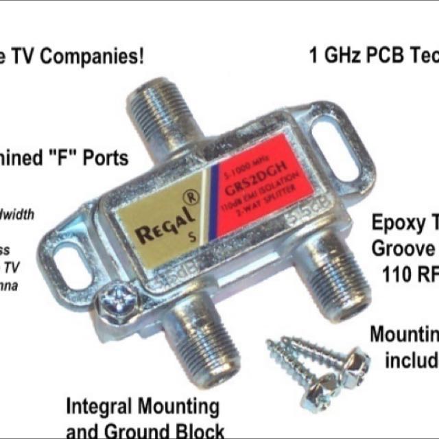 Good Quality SCV Cable Signal Splitter, Computers & Tech, Parts ...