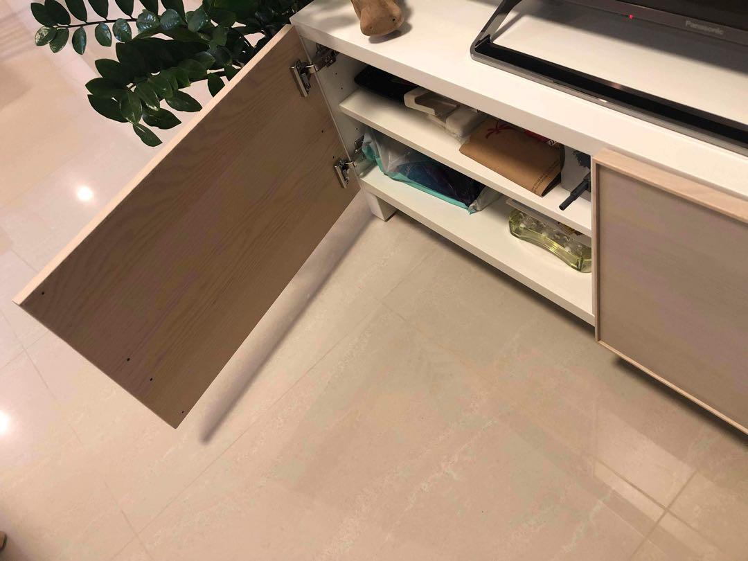 Ikea TV bench, Furniture & Home Living, Furniture, TV Consoles on Carousell