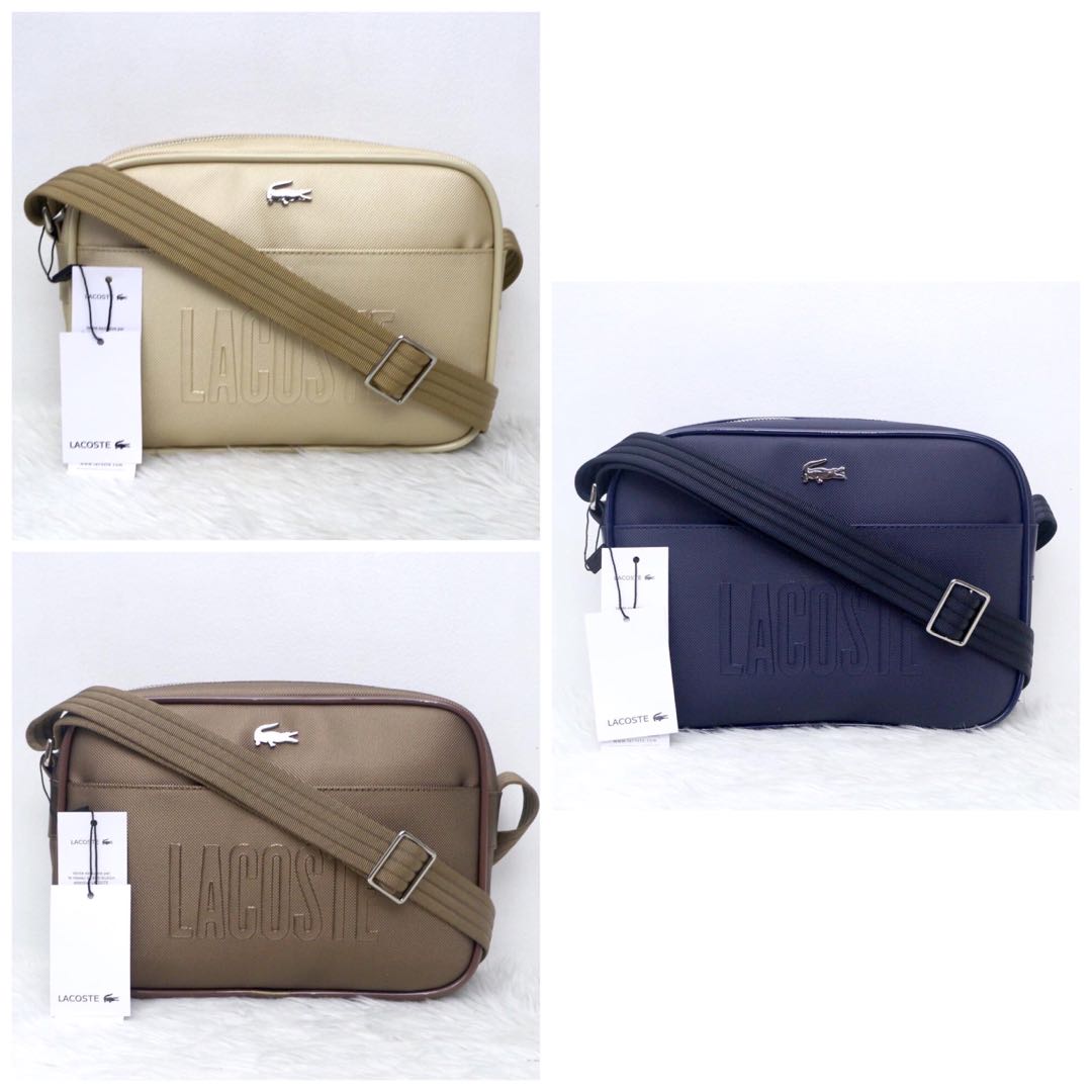 Lacoste Classic horizontal sling, Women's Fashion, Bags & Wallets ...