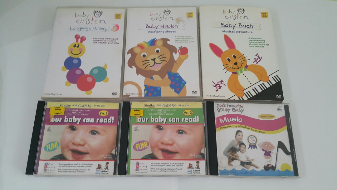 Learning DVD and VCD for Baby Toddler Children Kid, Hobbies & Toys ...