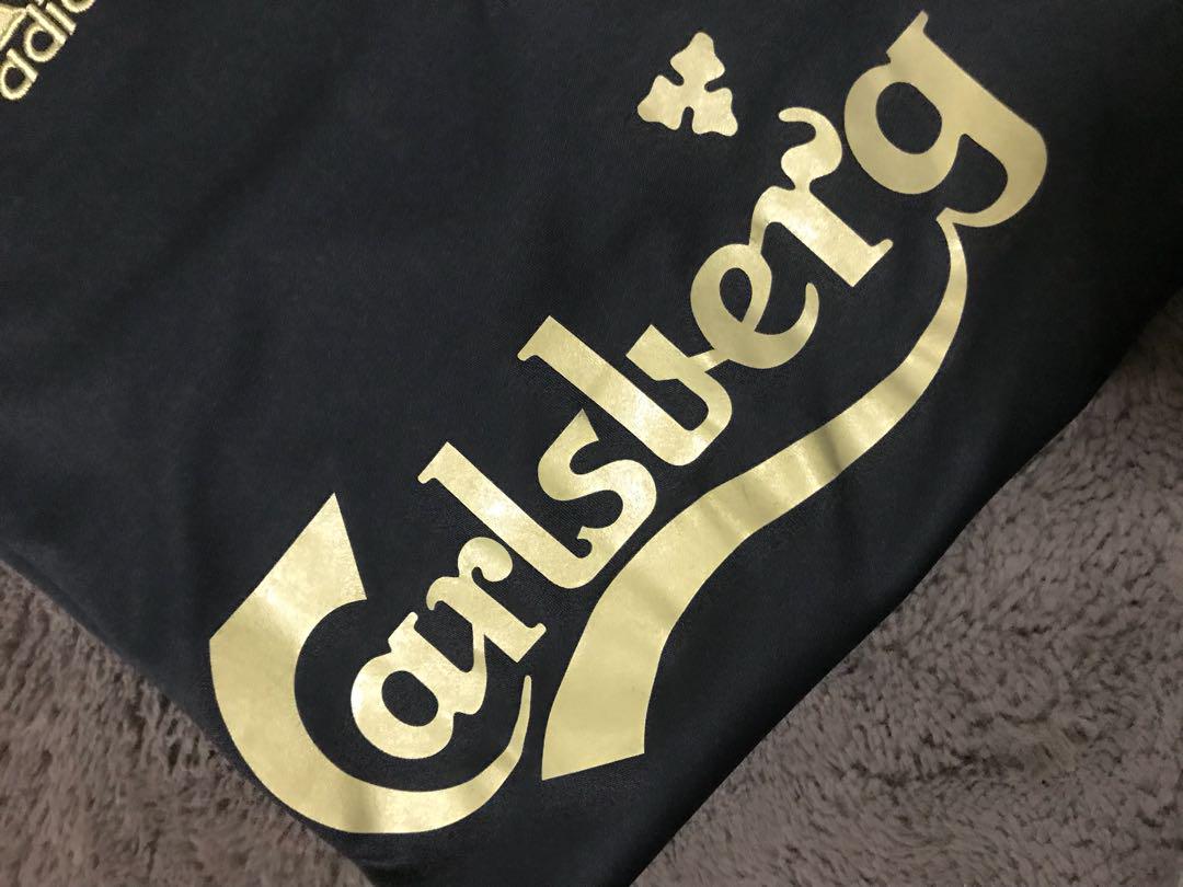 Liverpool Carlsberg Away (Black) Authentic, Men's Fashion, Tops & Sets ...