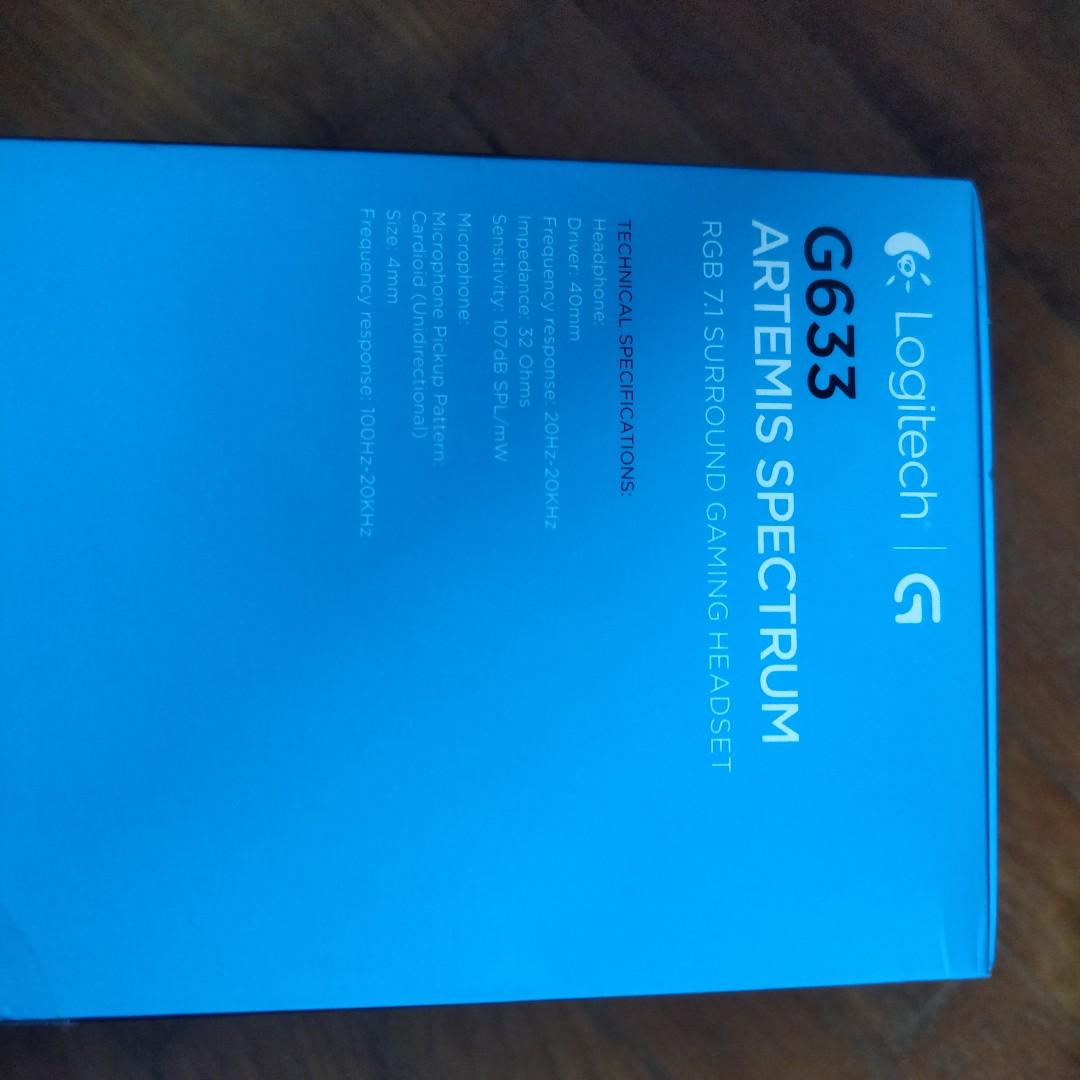 Logitech G633 Artemis Spectrum, Computers & Tech, Parts & Accessories ...
