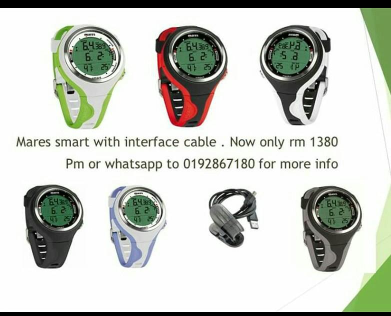 Mares smart with interface cable, Men's Fashion, Watches & Accessories ...