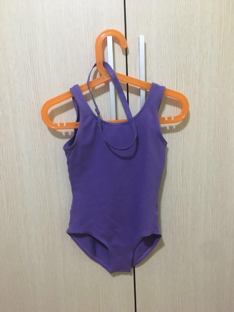 Nafa ballet leotard deep purple, Babies & Kids, Babies & Kids Fashion ...