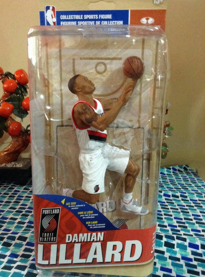 NBA Mcfarlane Damian Lillard, Hobbies & Toys, Toys & Games on Carousell