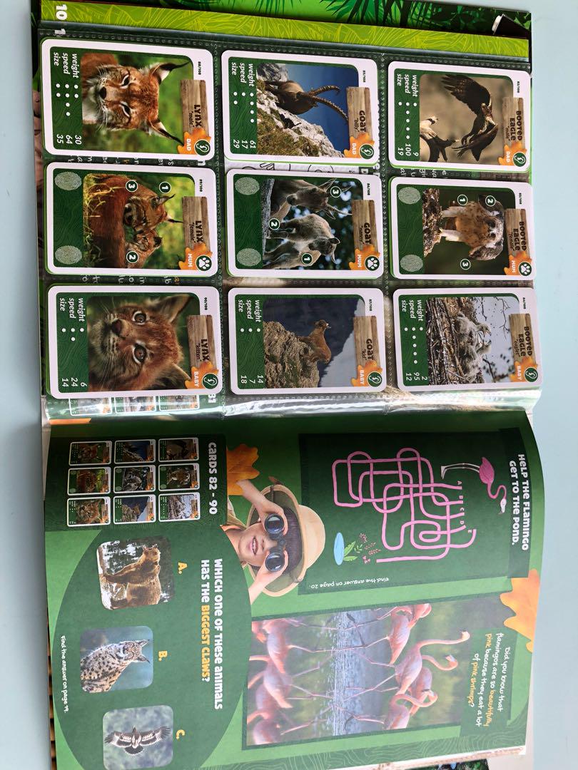 NTUC FAIRPRICE XTRA ANIMAL CARDS FULL BOOKLET 108 cards, Hobbies & Toys ...