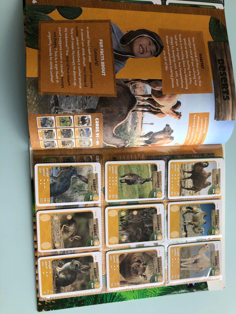 NTUC FAIRPRICE XTRA ANIMAL CARDS FULL BOOKLET 108 cards, Hobbies & Toys ...