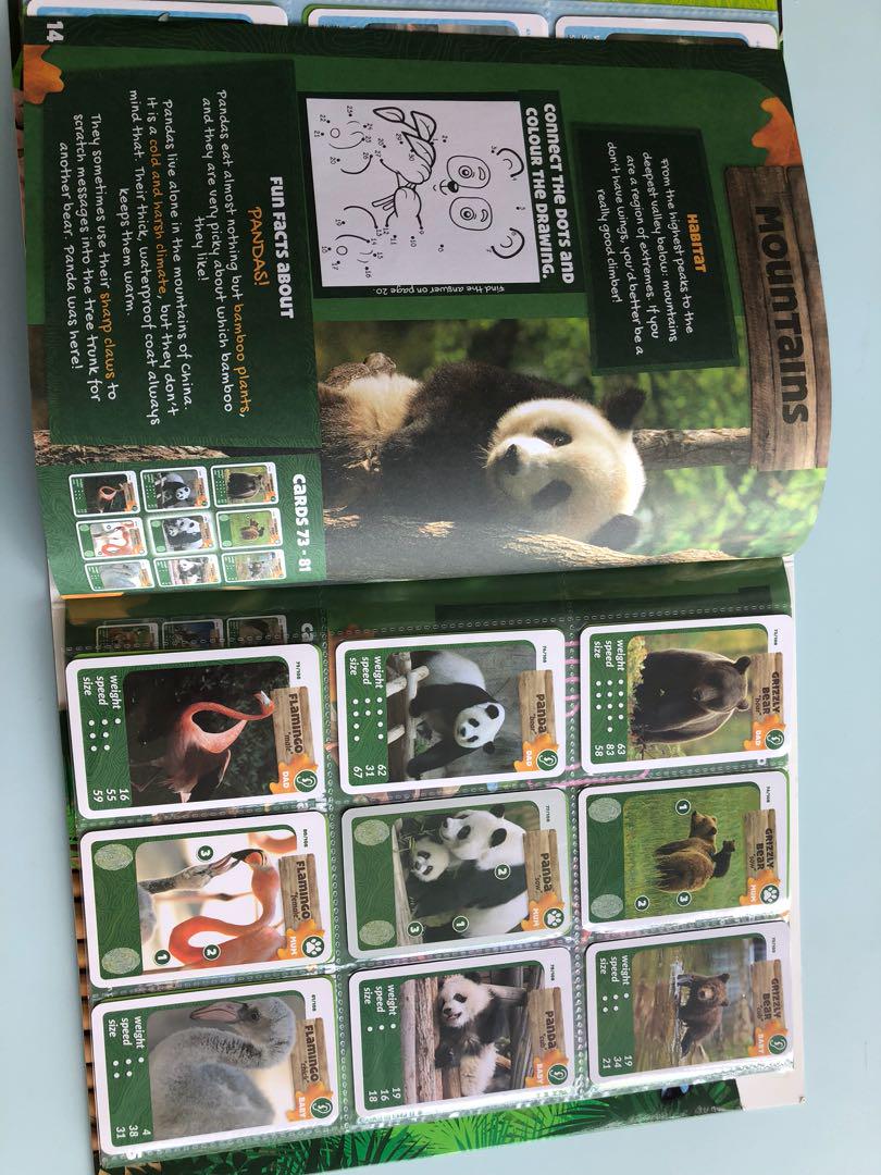 NTUC FAIRPRICE XTRA ANIMAL CARDS FULL BOOKLET 108 cards, Hobbies & Toys ...